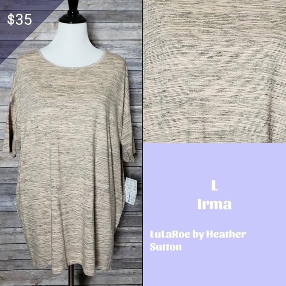 LuLaRoe | Tops | Large Lularoe Irma | Poshmark